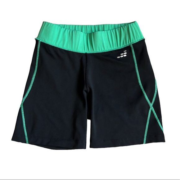 bcg | Shorts | Bcg Dark Gray And Green Compression Active Shorts Inseam ...